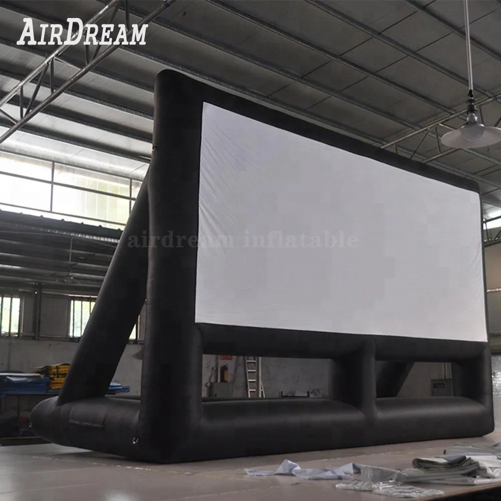 Outdoor Giant Inflatable Movie Screen Projector TV Film Screens For Big ...