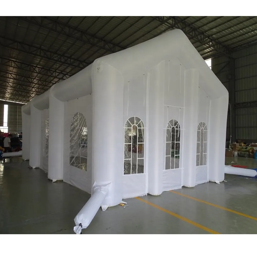 White Inflatable Wedding Tent For Sale Portable Outdoor Church Event ...