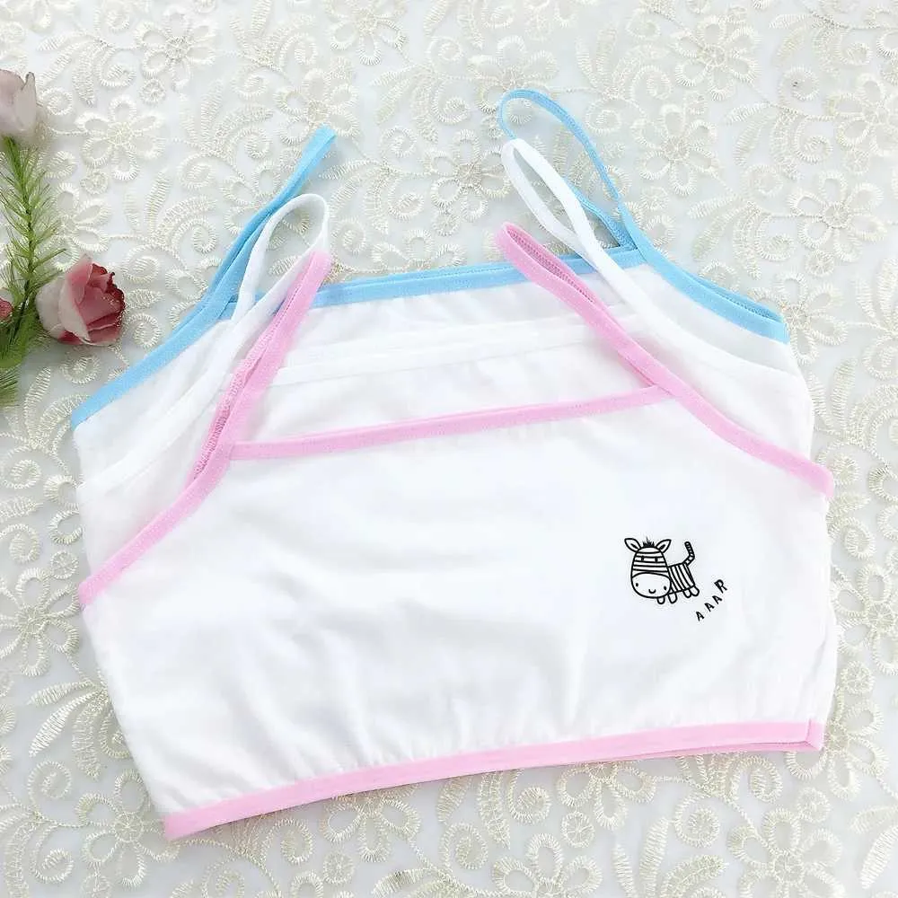 DHgate.com:Cotton Training Bras - 4 Pack Colorful Camisoles for Teenage ...