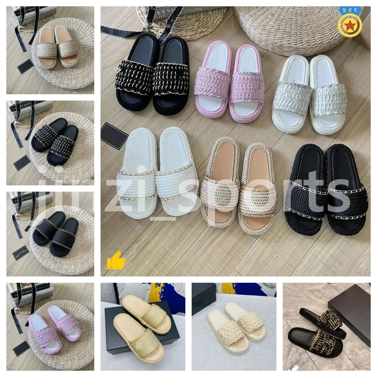 Designer Slippers For Women: Braided Wool Sandals, Honey Knit Slides ...