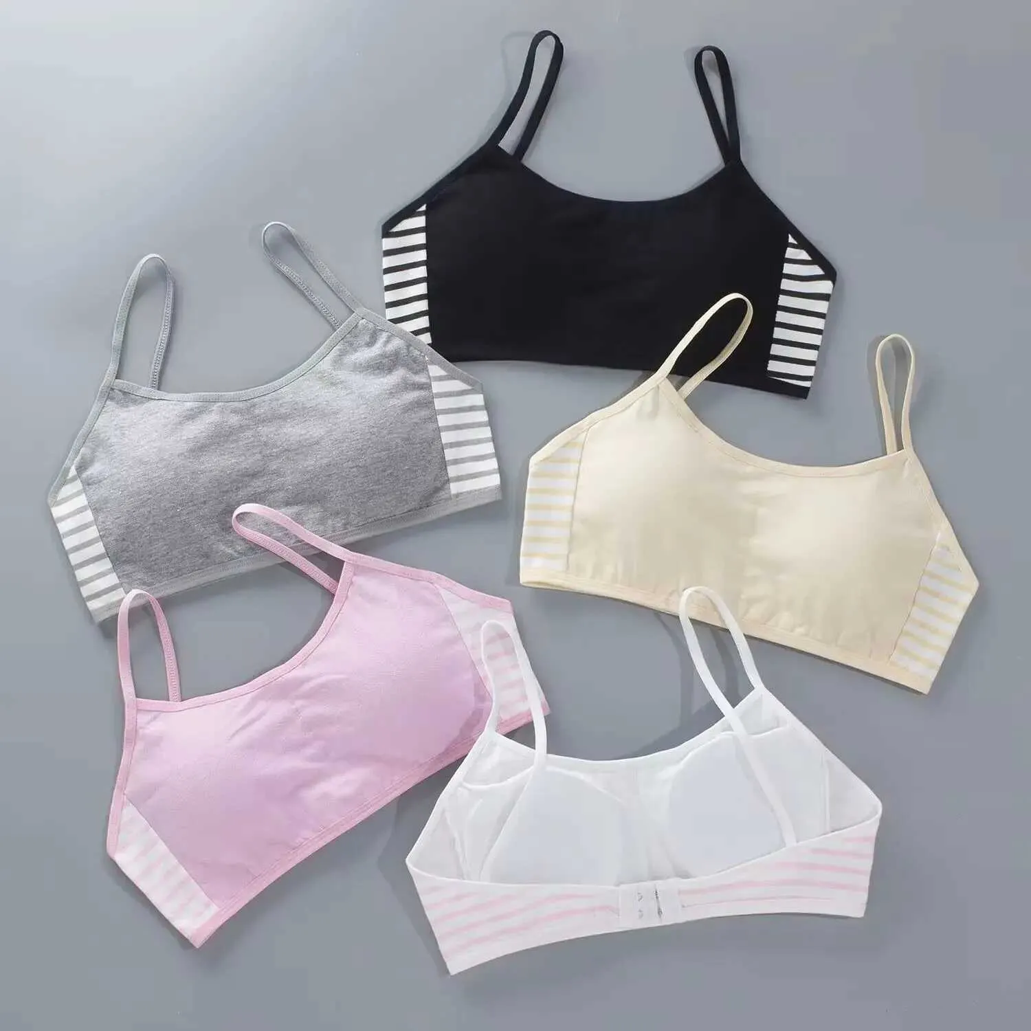 DHgate.com:Teen Cotton Training Bras, Wire-Free Sports Bra for Girls ...