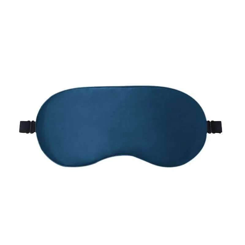 Sleep Masks Imitation Silk Sleeping Eye Mask Travel Rest Eye Mask Aid ...
