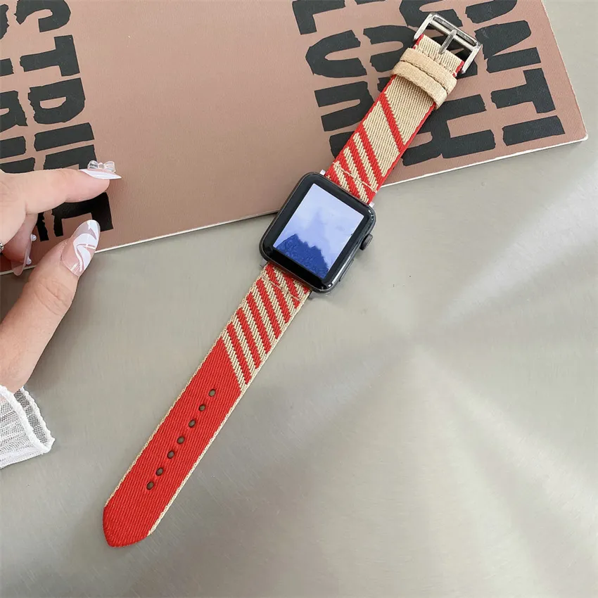 Apple Watch Luxury Strap Nylon Fabric Band For IWatch 9 8 7 6 5 4 SE ...