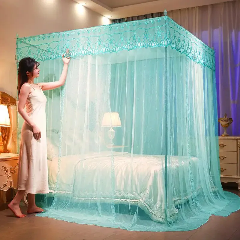 Bed Ceiling Mosquito Net Home Garden Automatic Mosquito Repellent Cloth ...
