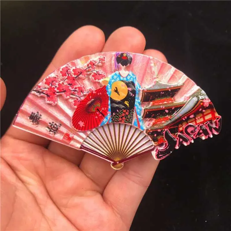 Fridge Magnets Japanese Fridge Magnet Japan Ical Woman Style Color ...