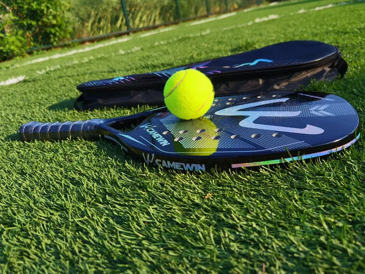 Pro 3K Carbon Fiber Padel Racket with Flex Foam Core for Outdoor Sports ...