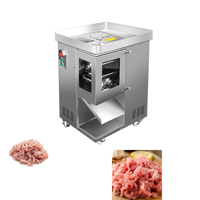 Stainless Steel Electric Raw Meat Slicer Machine Multi Functional ...