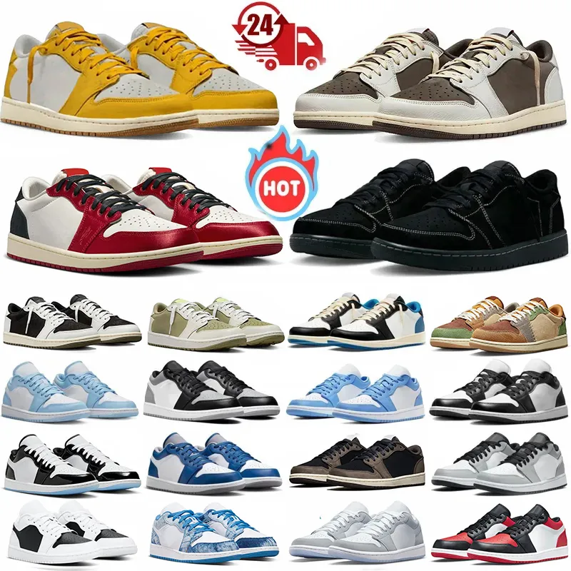 Olive 1 Low Basketball Shoes For Men And Women Black Phantom Wolf Grey ...