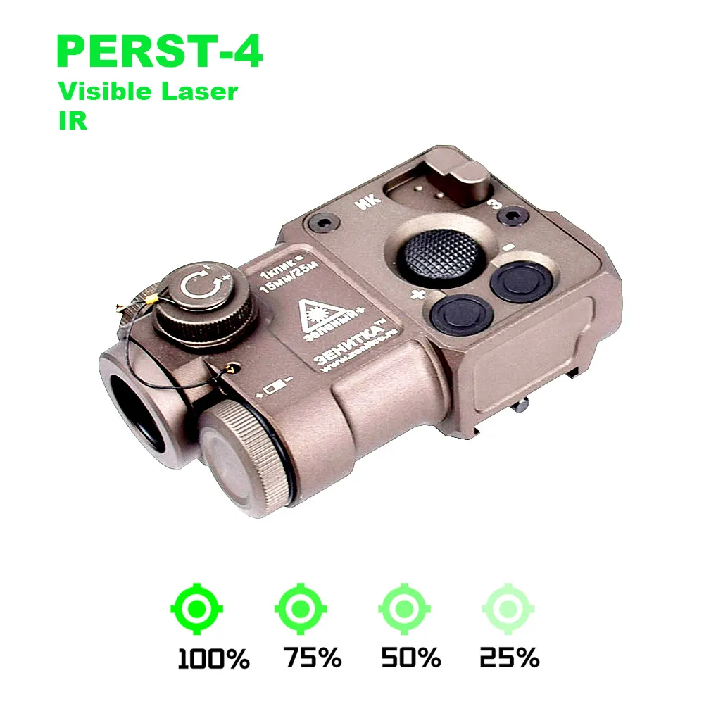 Green Laser Sight Tactical Visible Laser With Remote Switch Perst 4 Ir ...