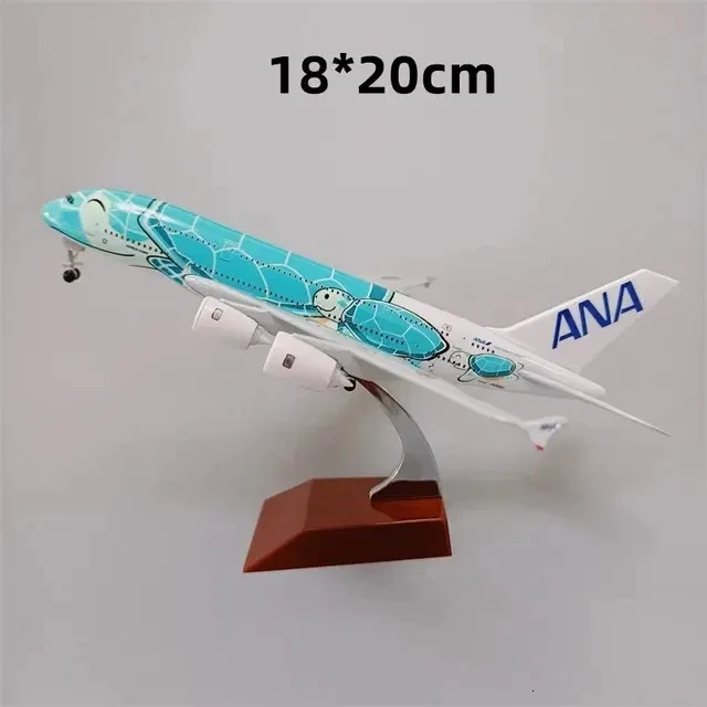 Die Cast Airplane Model: A380 Cartoon Turtle Aviation Aircraft, Alloy ...