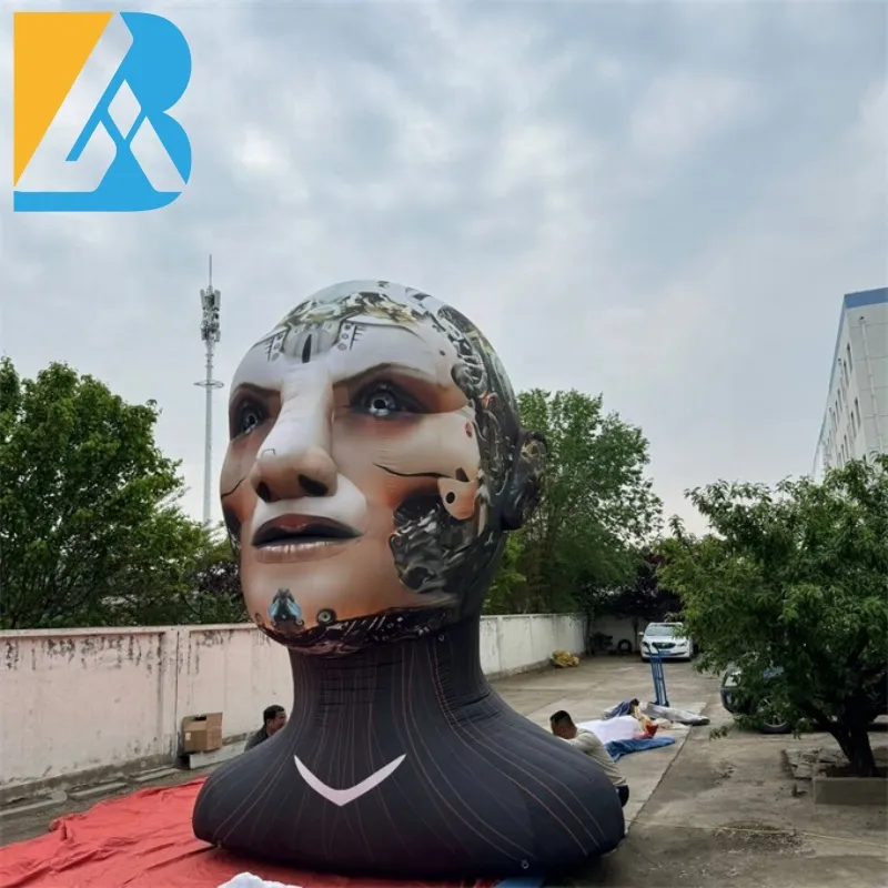Wholesale Custom Inflatable Characters Large Blow Up Robotics Head For ...