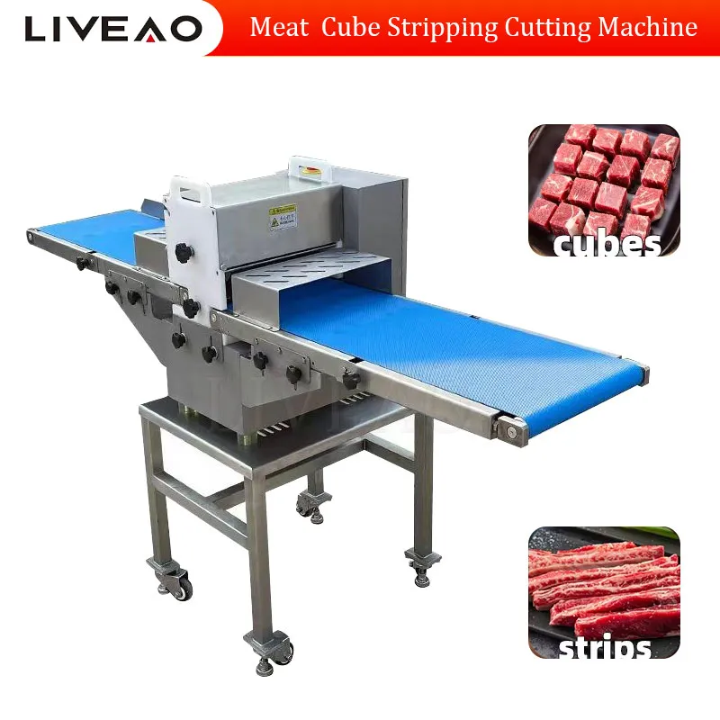 Commercial Dicer For Small Meat Slicers Processing Cut Butchery Beef ...
