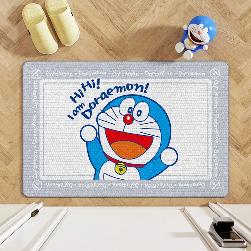 Entry Door Floor Mat Cartoon Anime Entry Dust Foot Mat Home Entrance ...