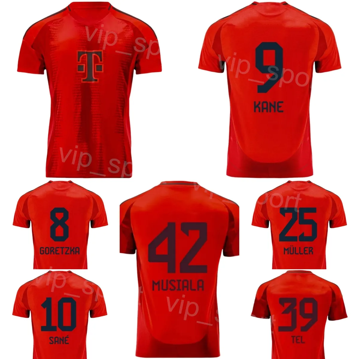 Soccer Jersey Kits Uniform Alphonso Davies #19, Joshua Kimmich #6 ...