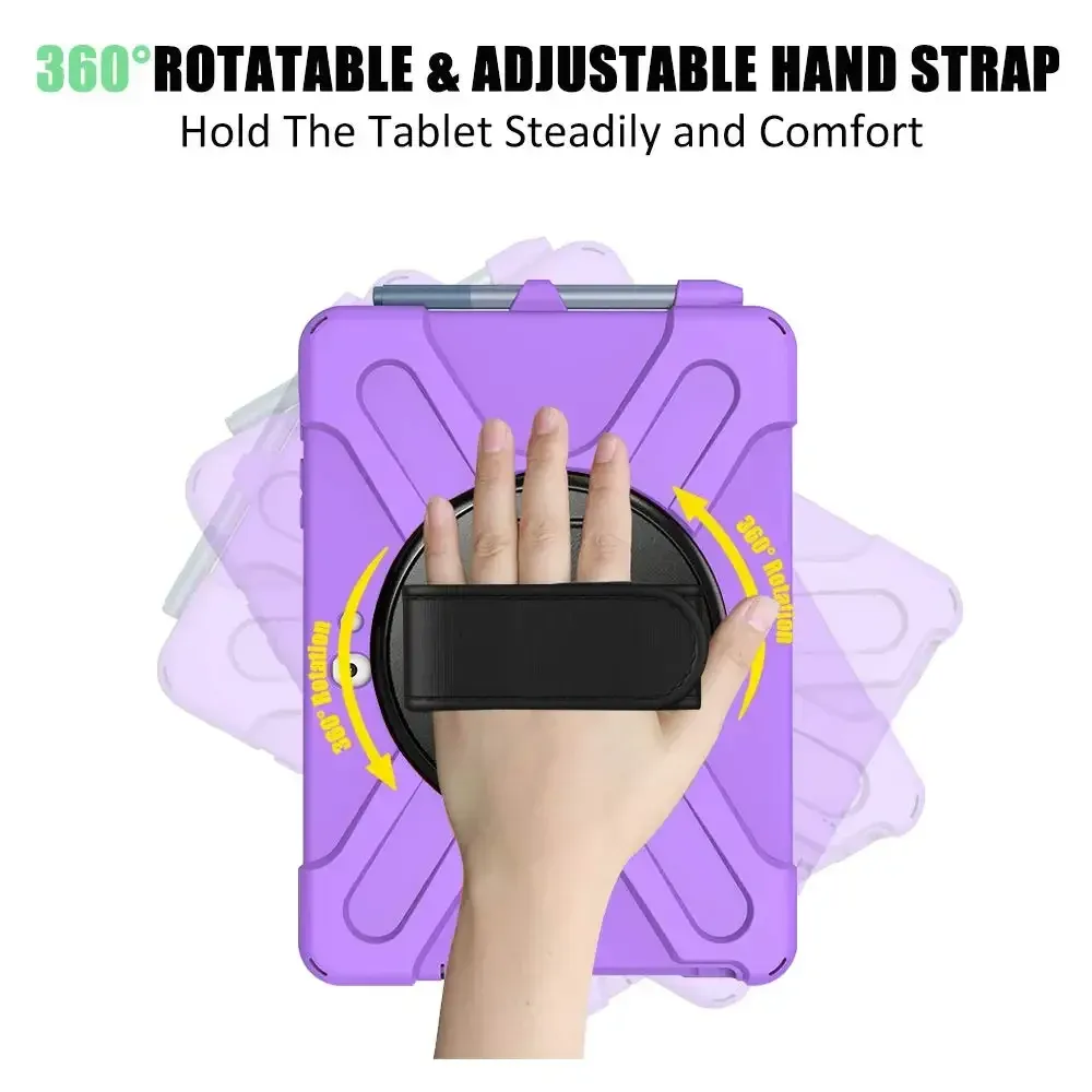 Protective Tablet Case for 10-Inch Devices: Rugged, Shockproof with 360 ...