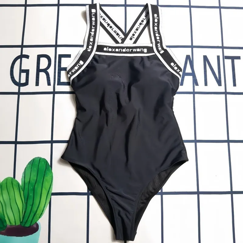 Sexy One Piece Swimsuit For Women 2024 Summer Black Bathing Suit From ...