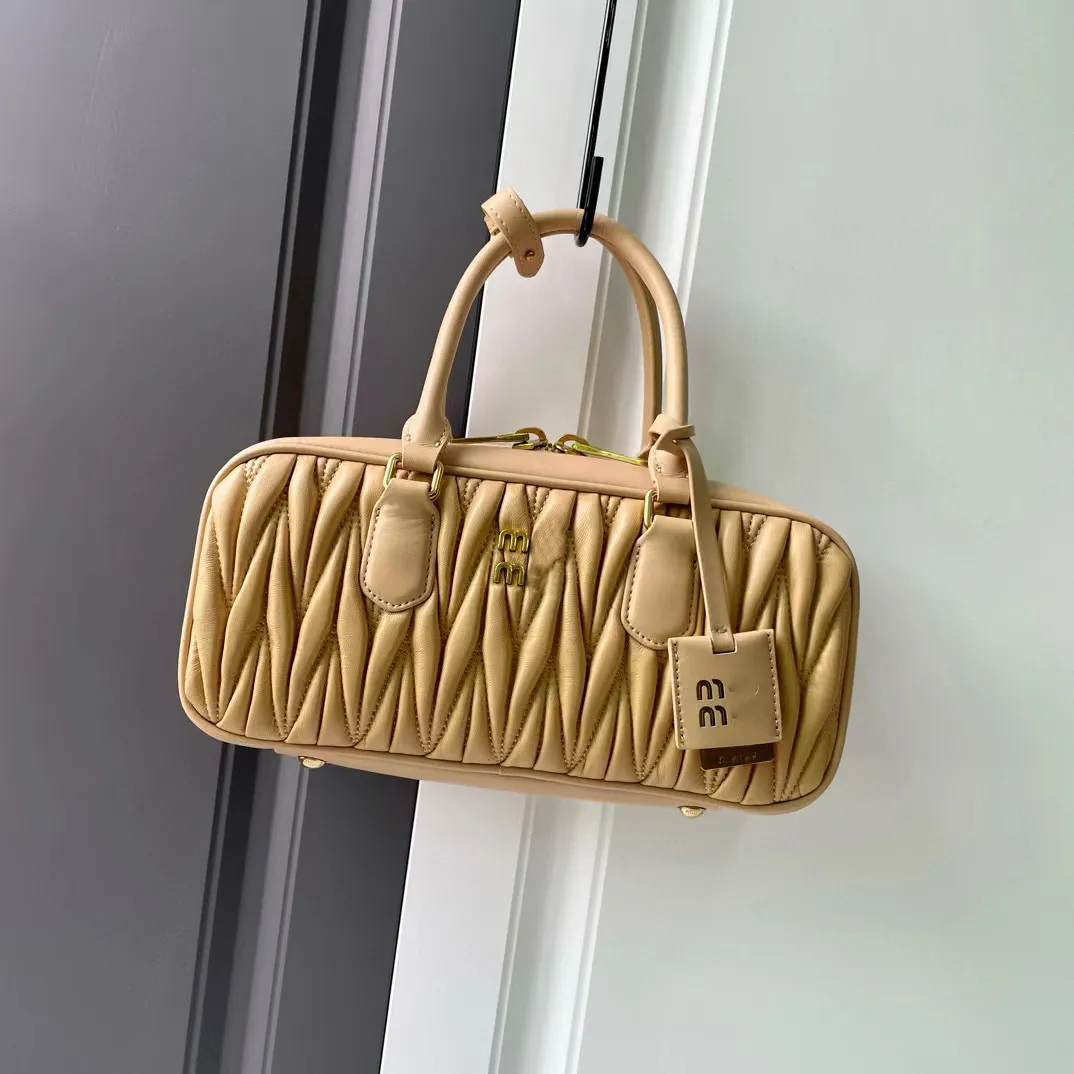 DHgate.com:Designer Sheepskin Leather Bowling Tote Bag for Women ...
