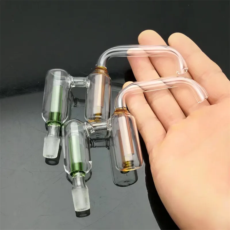 Smoking Pipes Color Double Filter Glass Slide Glass Bongs Oil Burner ...