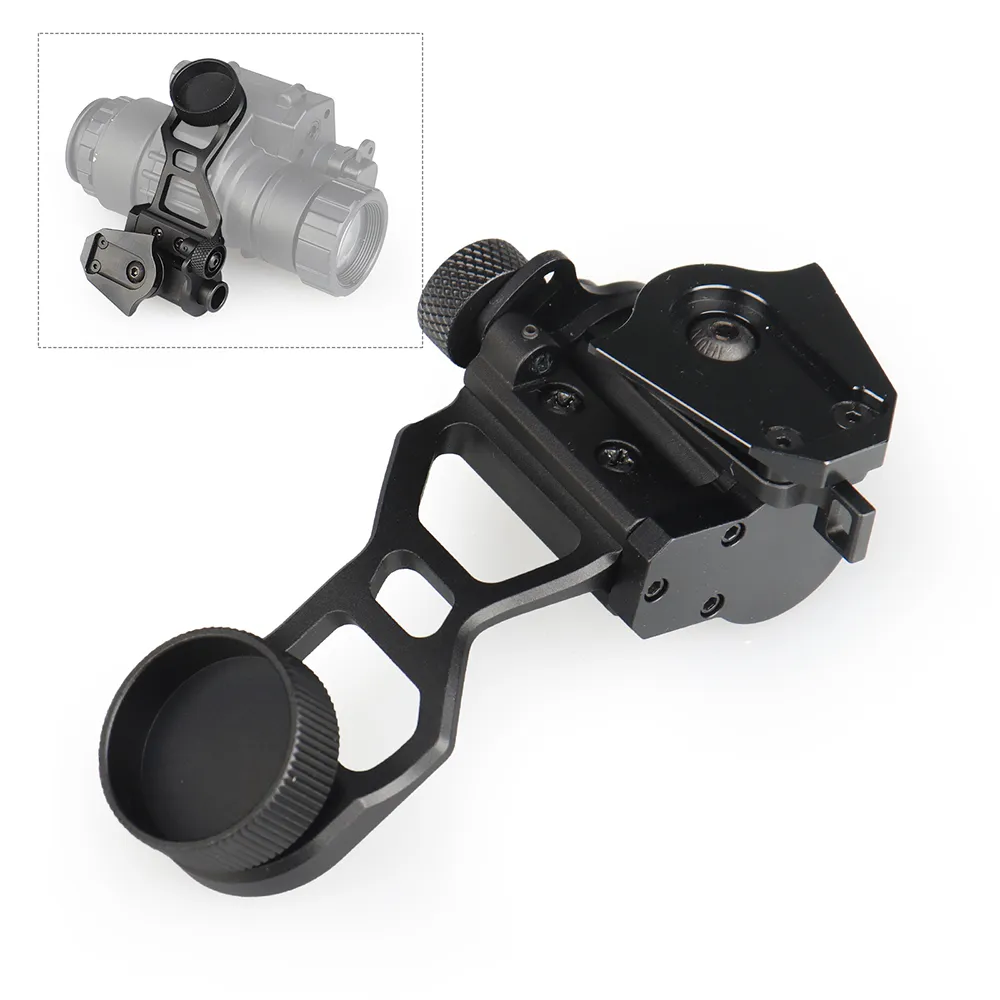 Metal J Arm NVG Mount For Hunting, Airsoft, PVS 14 Night Vision Goggles ...