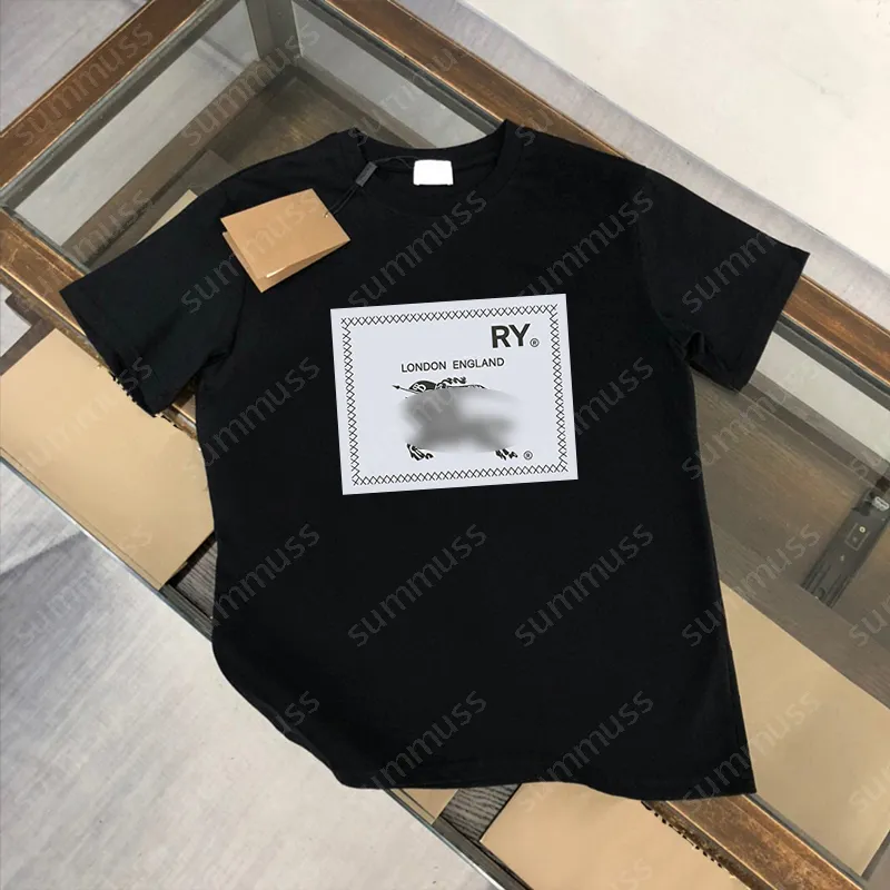 Summer Mens Designer T Shirt Cotton Short Sleeves Casual Tees With ...