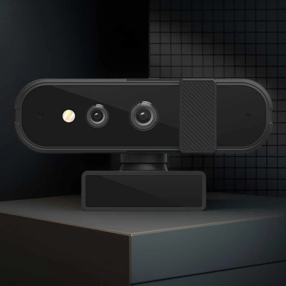 1080P HD Web Camera with Privacy Cover, Microphone, Tripod - USB ...