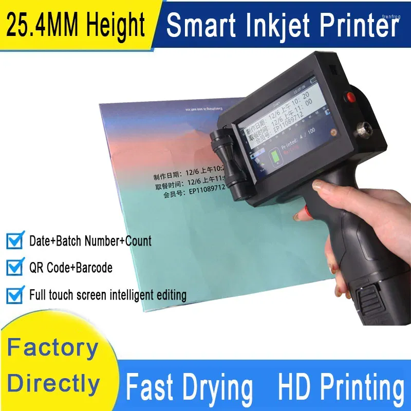 Portable Handjet Inkjet Printer for Plastic Bottles - Print Expiry ...