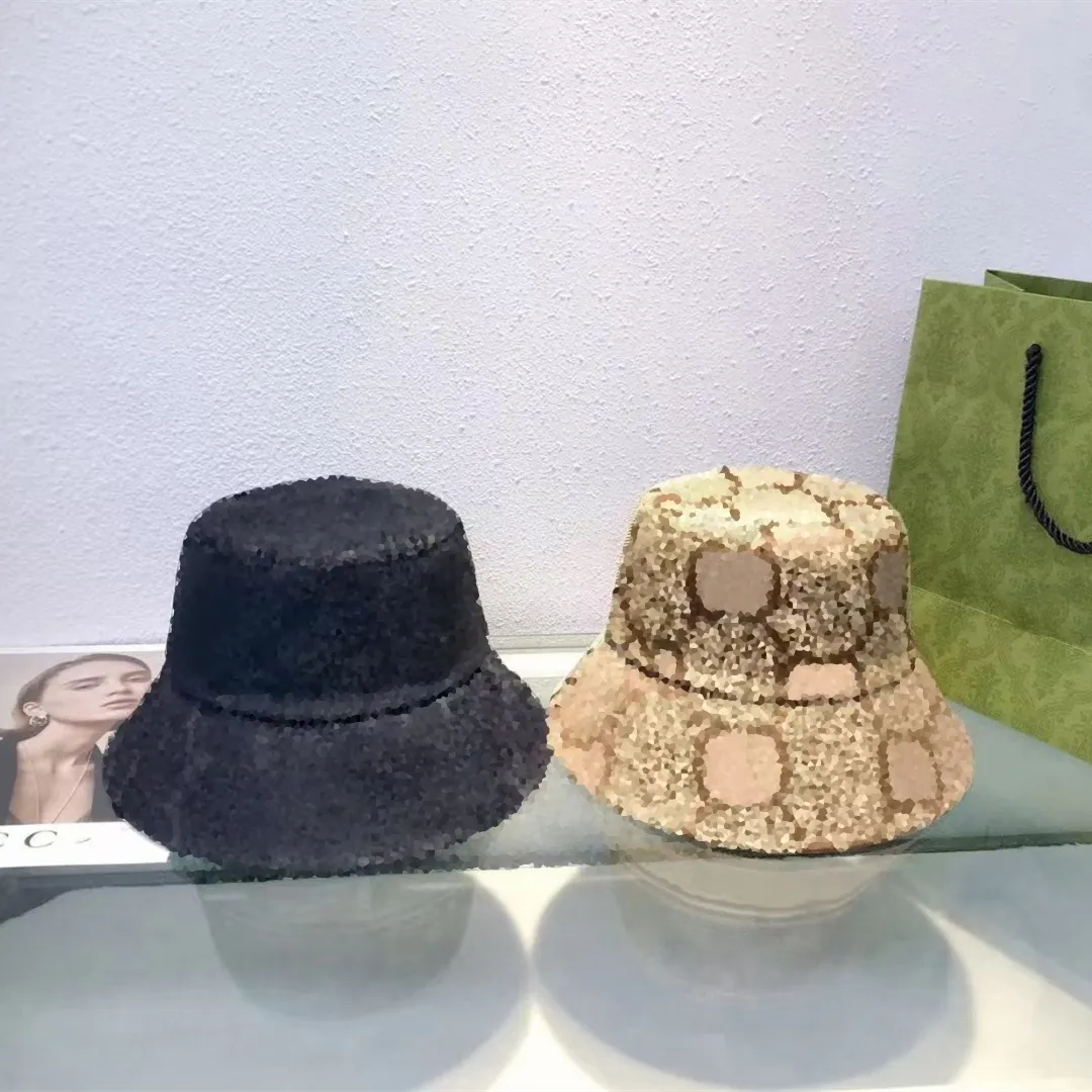 Designer Bucket Hats With Fashion Letters Men's Hats For Women Flat Top ...