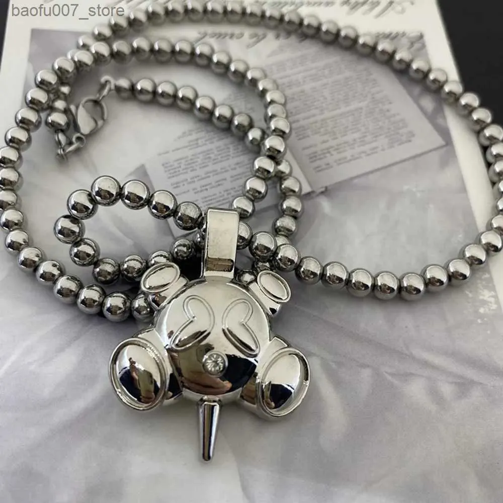 DHgate.com:Stainless Steel Round Bead Chain Quadangle Ball Necklace for ...