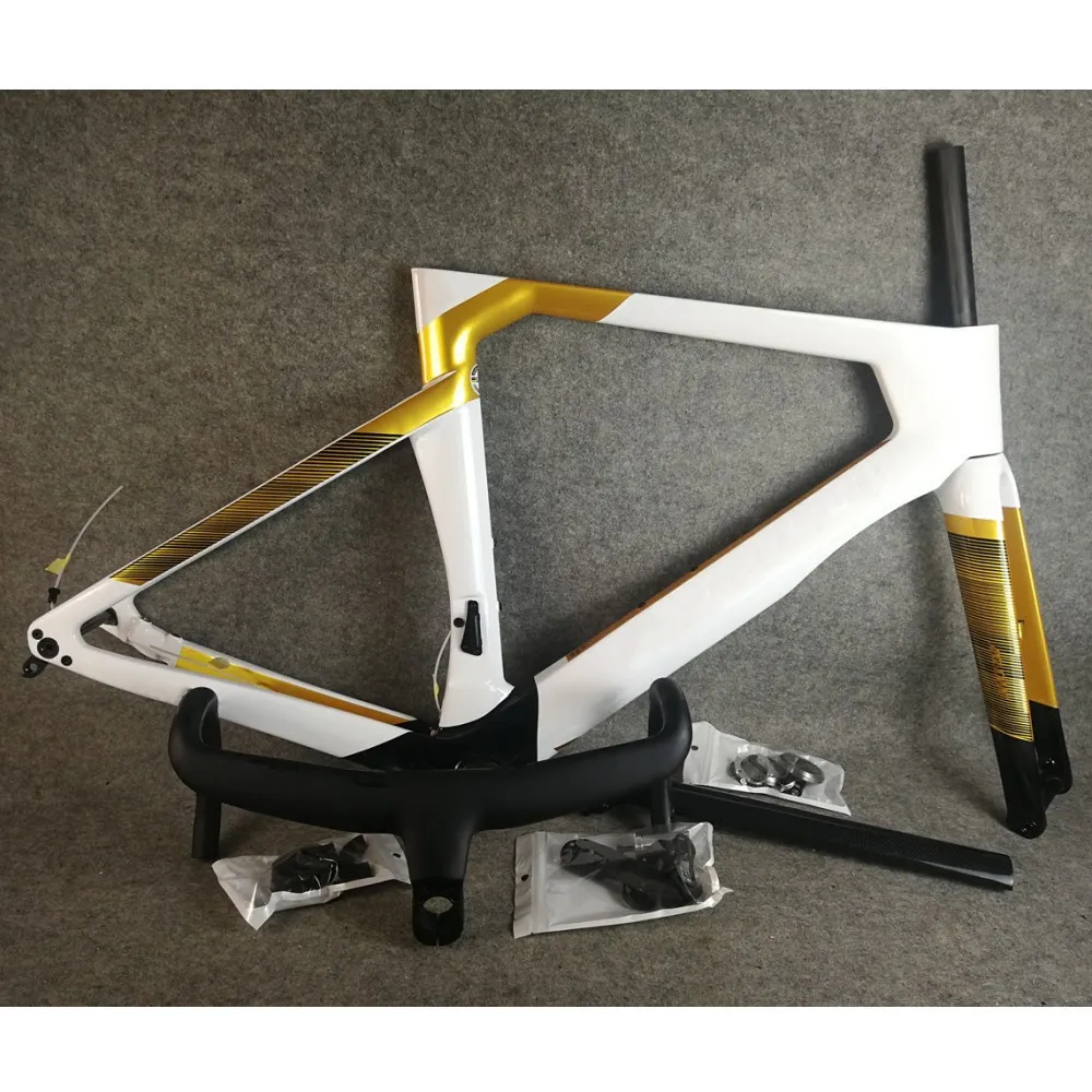 T1000 AD.One Road Carbon Fiber Frame With Handlebar Speed Bike Frame ...