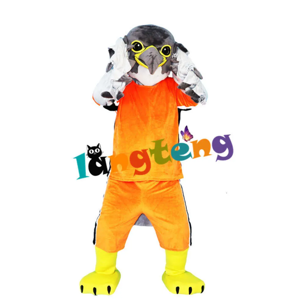Gery Eagle Hawk Falcon Dog Mascot Outfit For Adult Christmas Parties ...