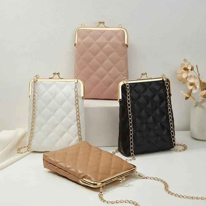 DHgate.com:Lingge Embroidered Chain Vertical Crossbody Cellphone Pouch ...