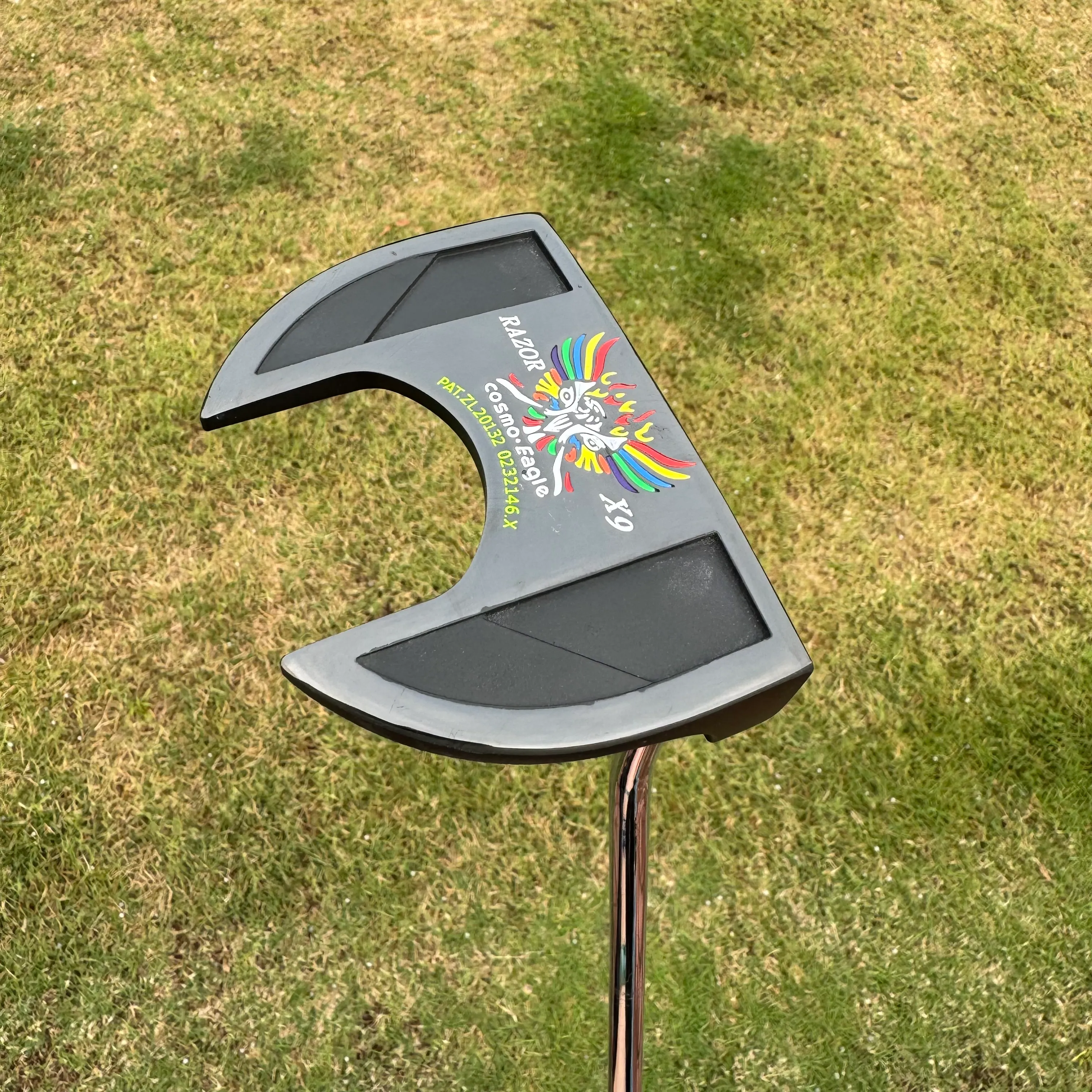 DHgate.com:COSMO.EAGLE Golf X9 Horn Putter | 33/34/35in Steel Shaft ...