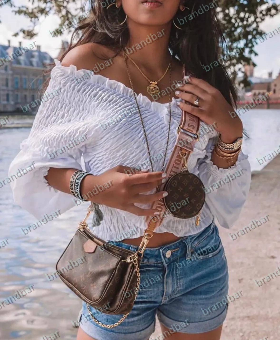 DHgate.com:High-End Multi-Pochette Crossbody Purse: Luxury Designer ...