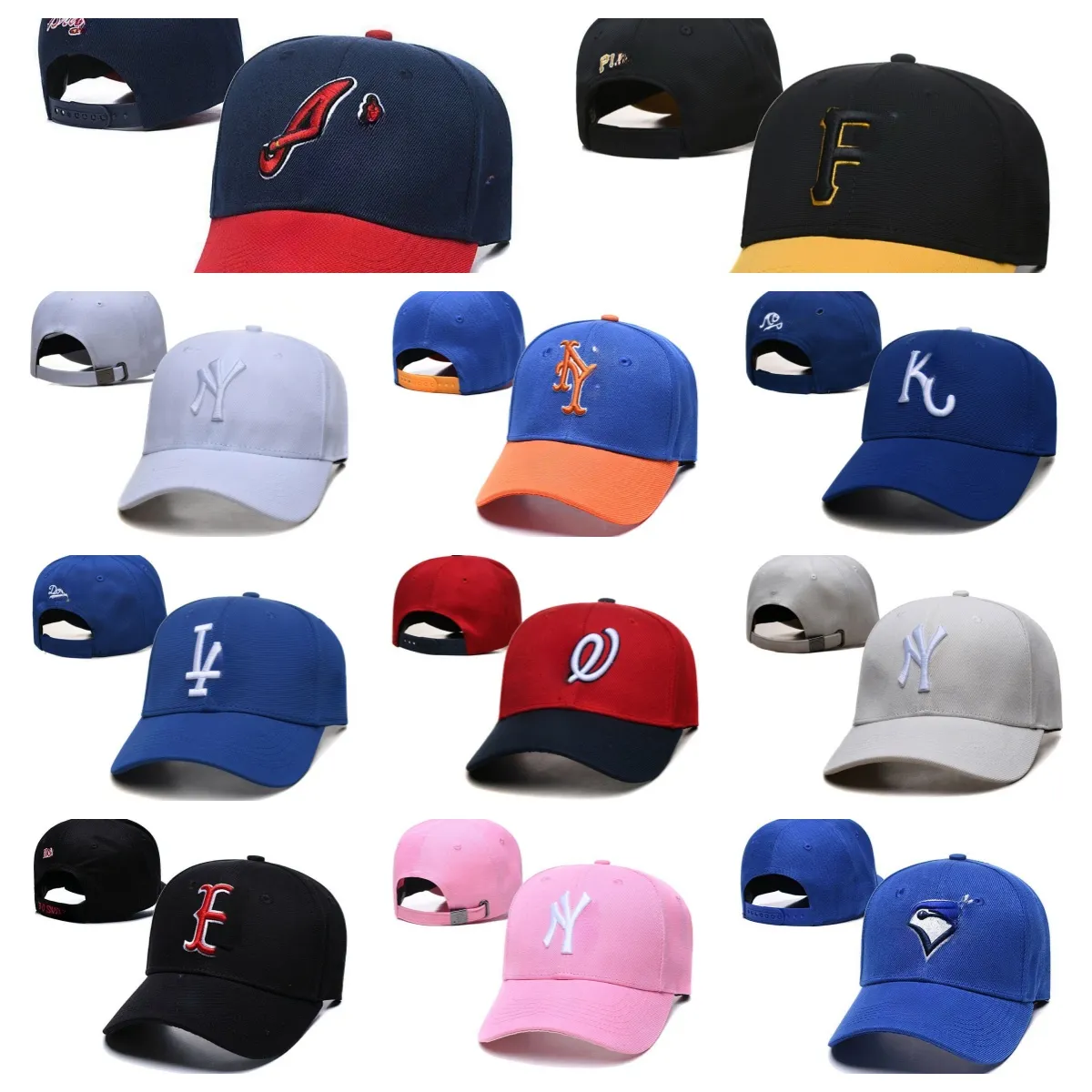DHgate.com:Premium Designer Snapback Hat Collection Stylish Mesh Cap ...