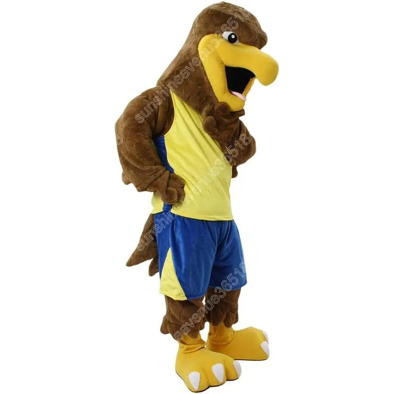 2025 Brown Eagle Chicken Mascot Suit For Outdoor Advertising, Halloween ...