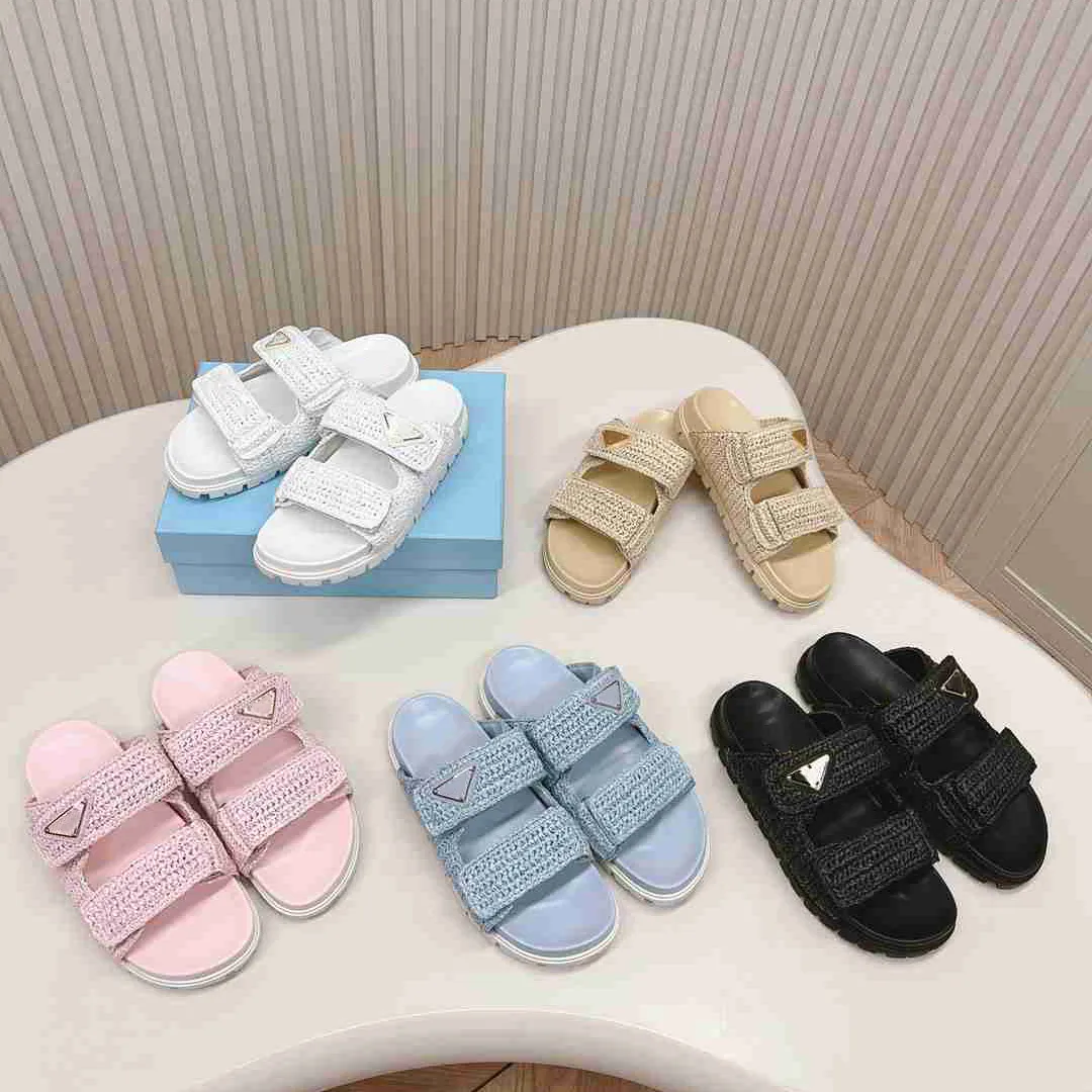 New Style Designer Crochet Velcro Sandals Womens For Women Fashionable ...