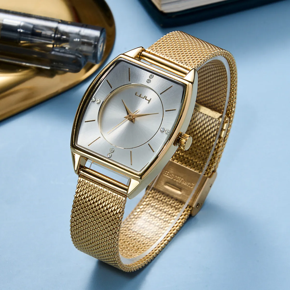 Women's Quartz Watch Elegant Wine Barrel Alloy Timepiece, Chinese Style ...