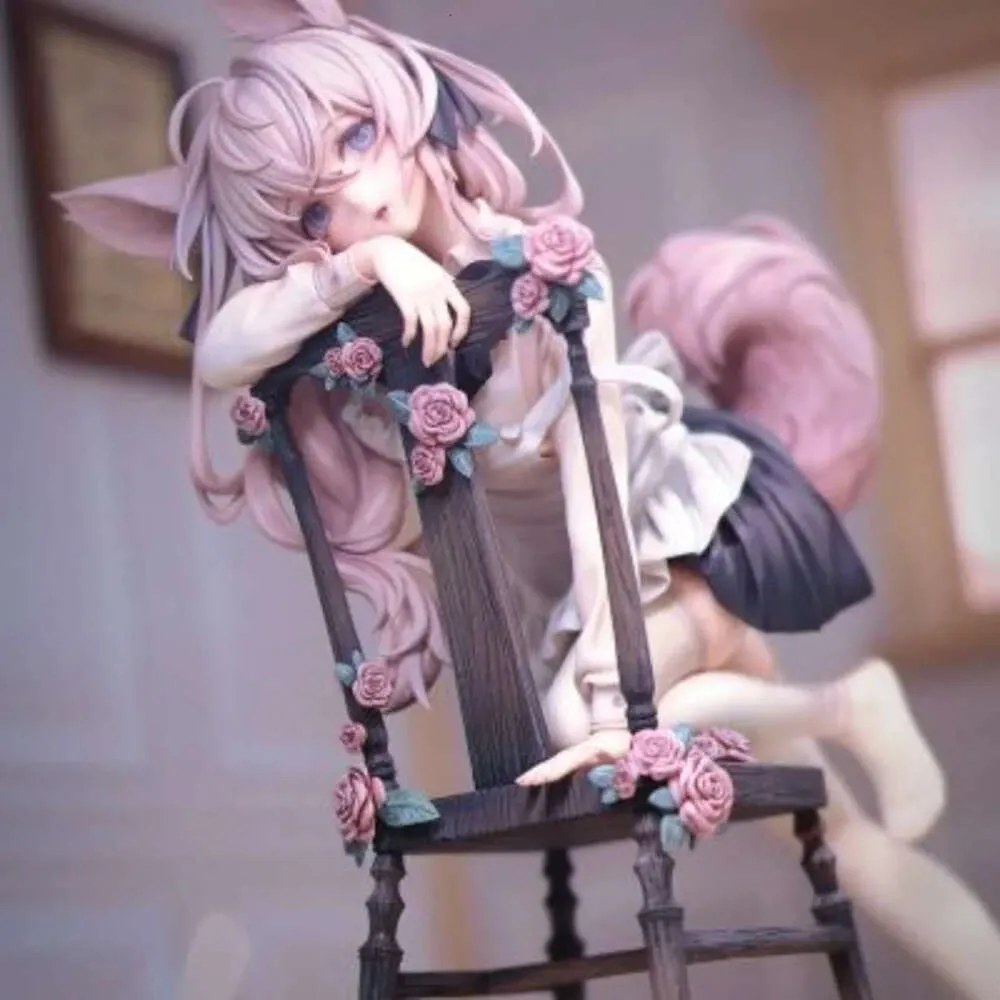 Aixlan 21cm Anime Bunny Figurine Alice In Wonderland Style Collectible ...