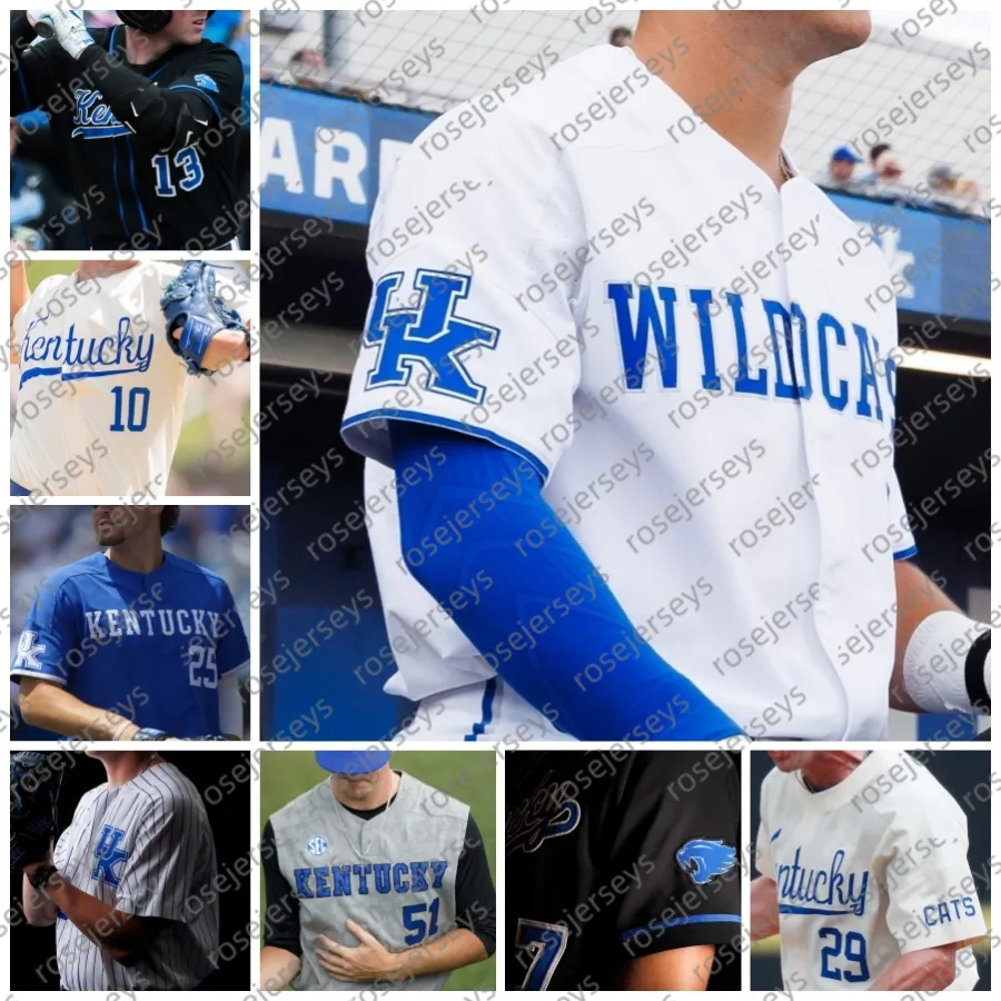 Personalized Kentucky Wildcats Powder Blue Baseball Uniforms Featuring ...