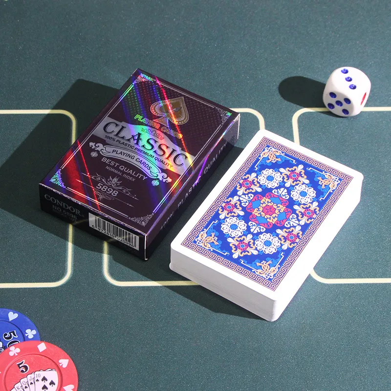 Wholesale Cardstock Texas Hold'em Playing Cards: Waterproof PVC, Bulk ...