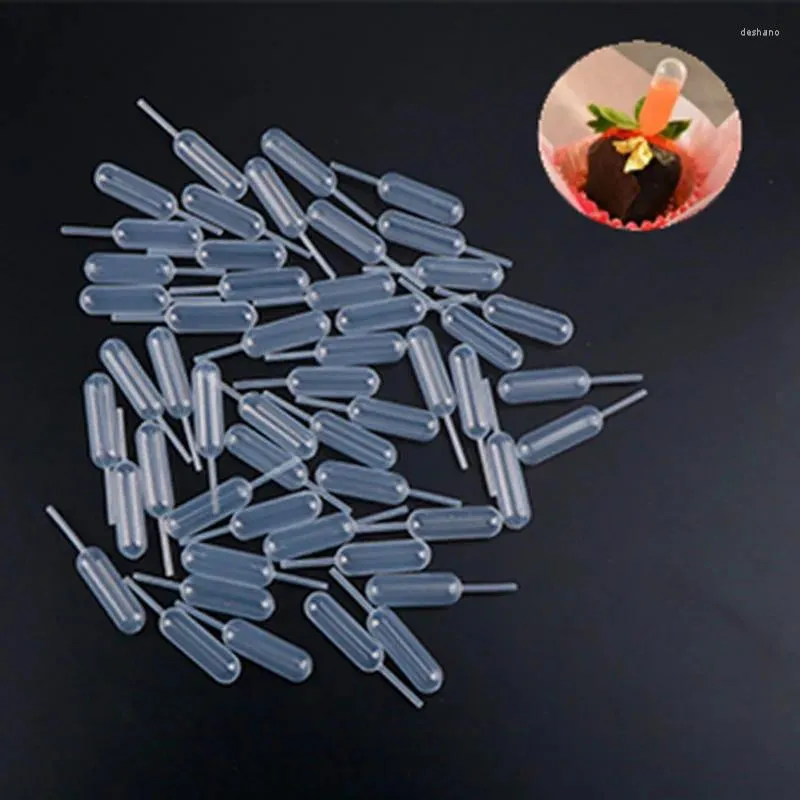 4ml Mini Jam Dropper Disposable Squeeze Pipettes for Cupcakes, Sauces ...