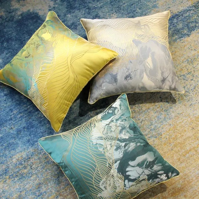 Igh End Entry Lux Gold Decorative Pillows For Minimalist Dual Use Use ...