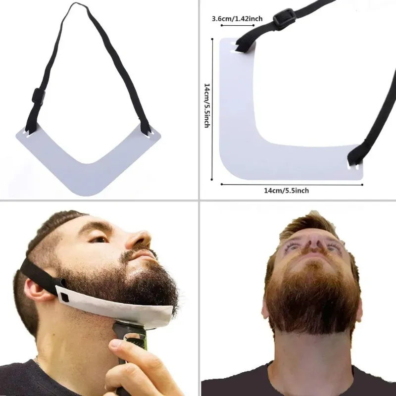 2024 NEW Haircut Kit Beard Hair Goatee Neckline Shaving Template ...