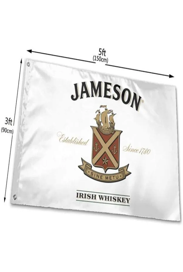 Jameson Irish Whiskey Annin Flags 3x5ft Print Polyester With 2 Brass ...