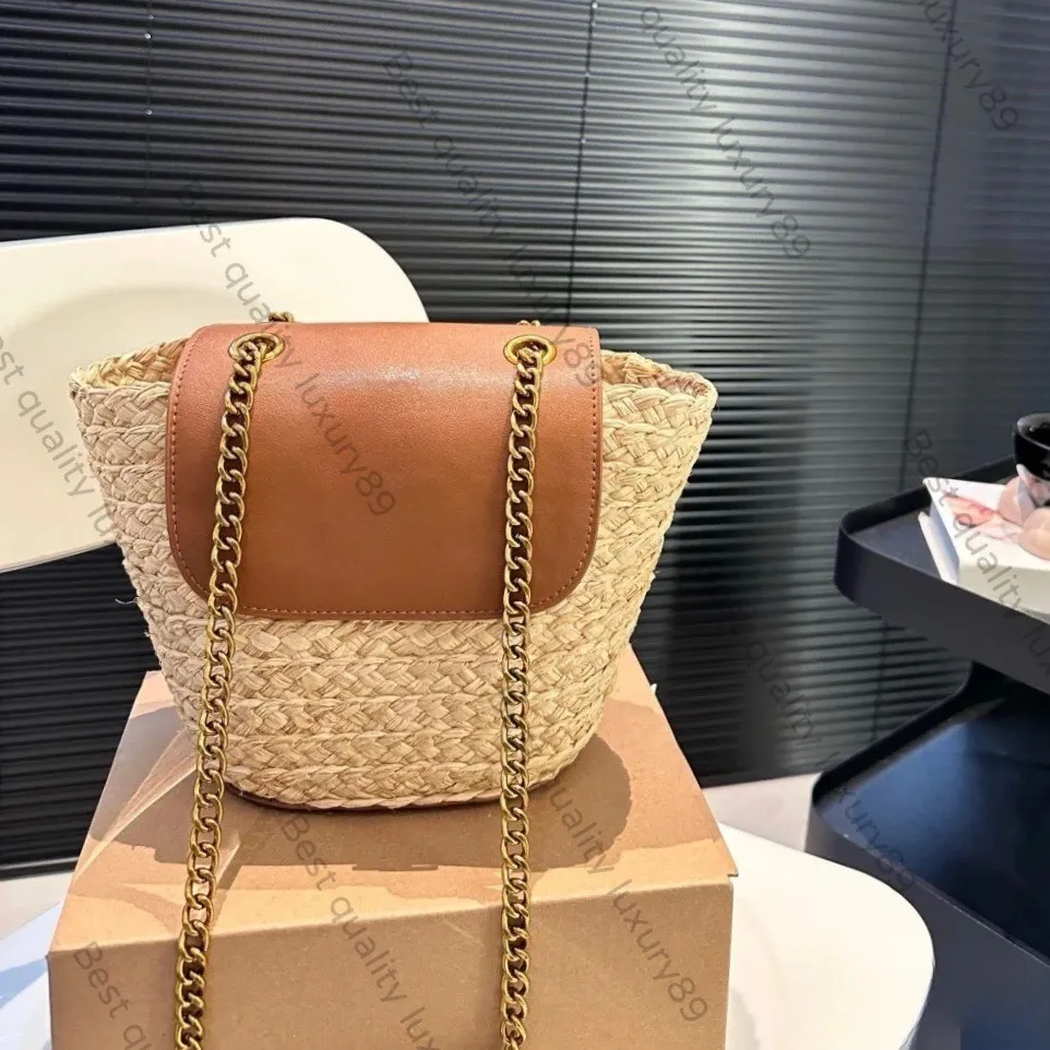 Lafite Designer Straw Beach Bag Crossbody Classic Brand Shoulder ...
