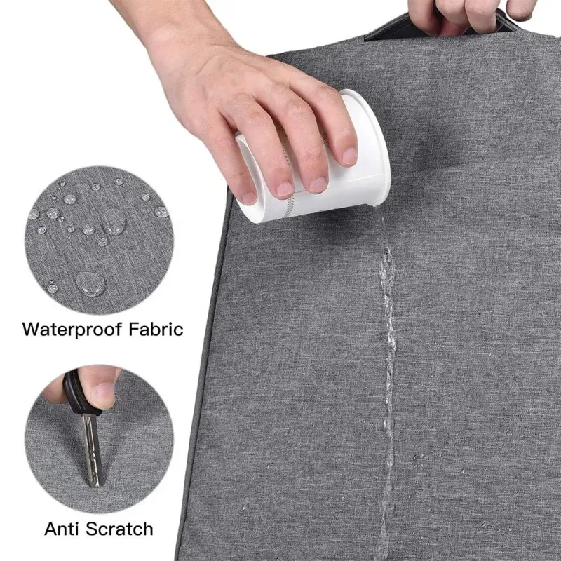 Waterproof Laptop Sleeve With Storage For 13.3 15.6 Inch Devices HP ...