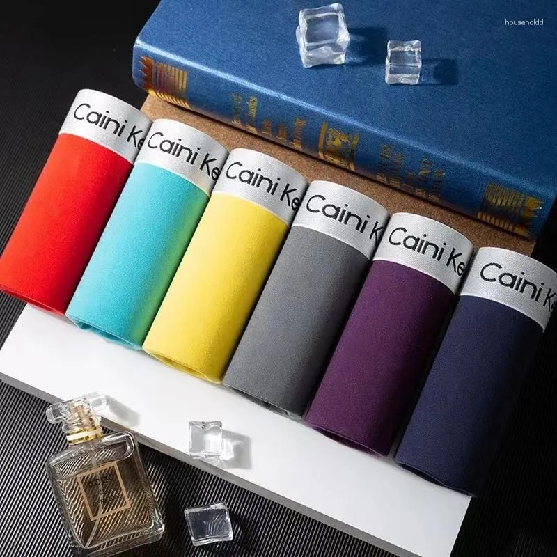 Mens Solid Color Boxer Mens Seamless Underwear: Comfortable And ...