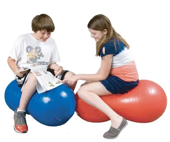 Inflatable Gym Ball 95 cm Spandex Aerobic Yoga Exercise Stability Ball ...
