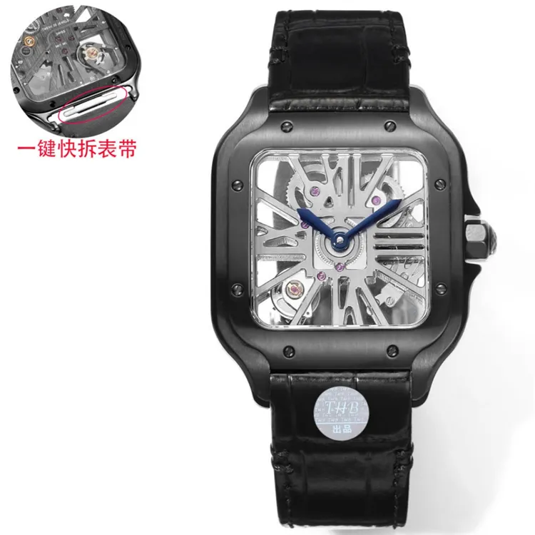 Motre Be Luxe Mens Steel Watch 39.8x9.08mm Swiss Rhonda 4S20 Manual ...
