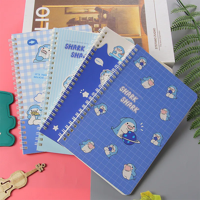 W0282 A5 Spiral Notebooks 4 Pack Cute Bunny & Bear... From Dreamhome_jy ...
